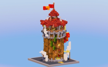 Minecraft Towers | Tower Builds, Bell Towers and Tall Structures