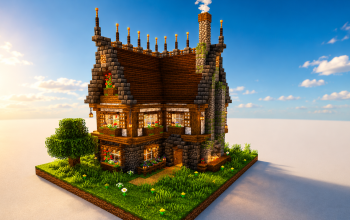 Minecraft Medieval Creations | Medieval Houses, Castles and Builds