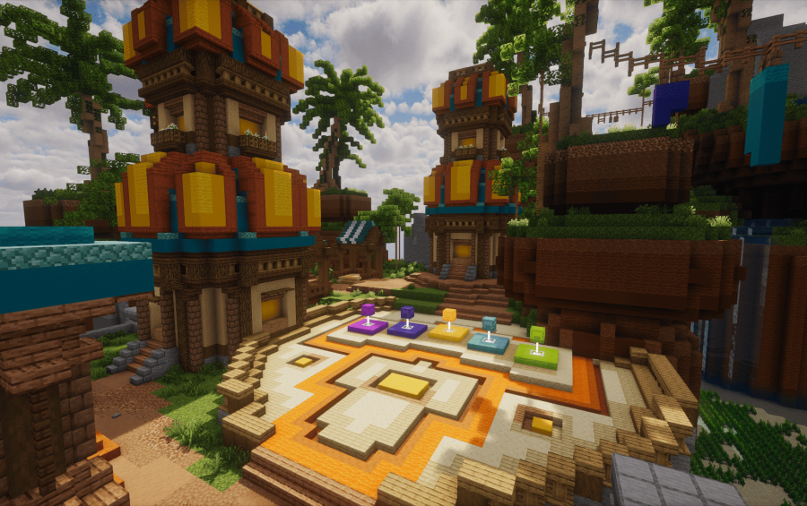 Golden Tide Spawn | Minecraft Town #30500