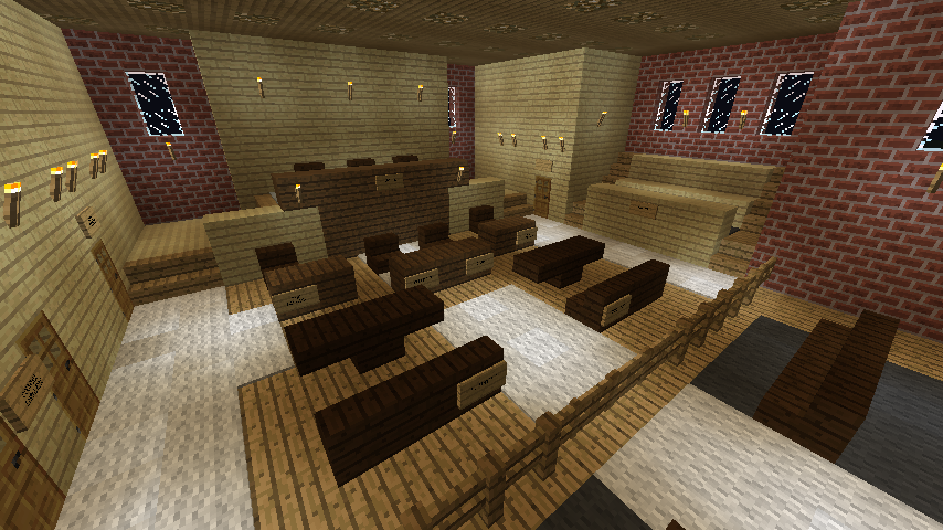 Courthouse | Minecraft Town #3052