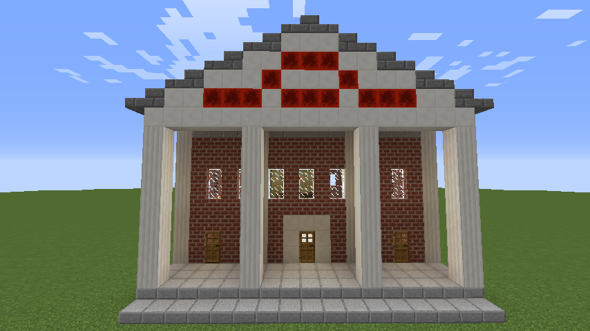 Courthouse | Minecraft Town #3052