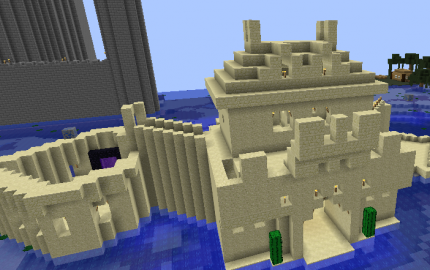 Sand Castle | Minecraft Castle #35