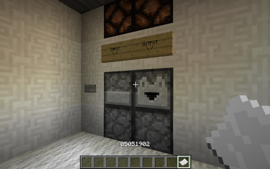 Minecraft Safe with alert and sound | Minecraft Redstone Build #3937
