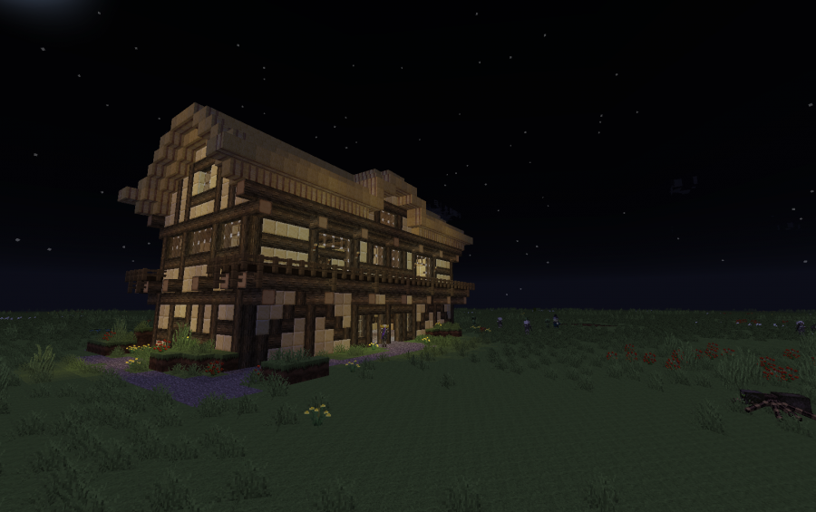 thatched house | Minecraft House and Shop #4289