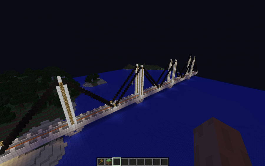Powered Rail Bridge | Minecraft Redstone Build #4312