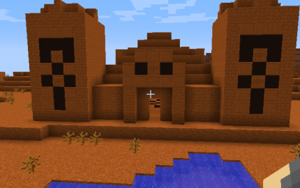 Red Desert Temple | Minecraft Temple #4600