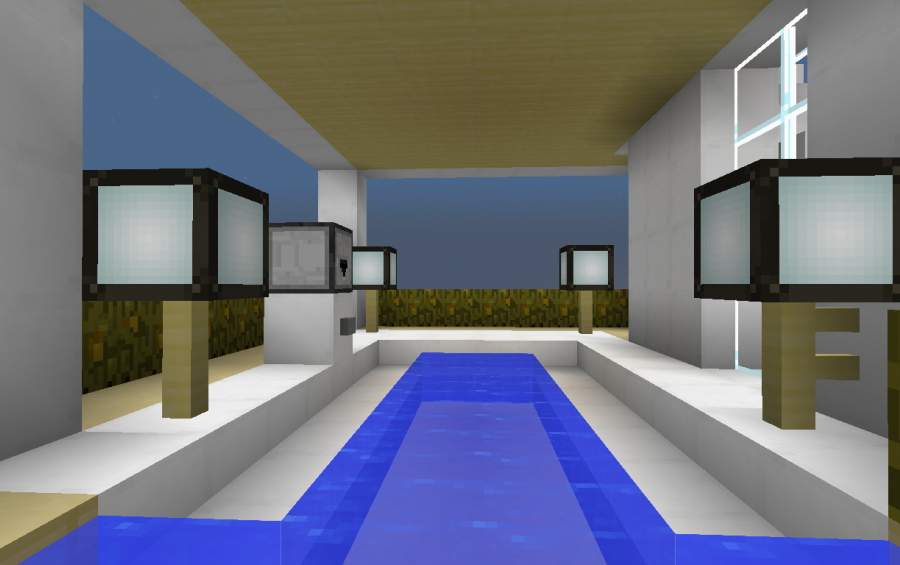 Modern Canal House | Minecraft House and Shop #4751