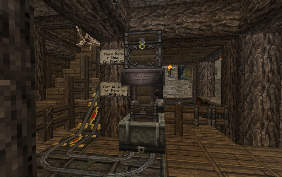 Decorated Mine Shaft, creation #5380