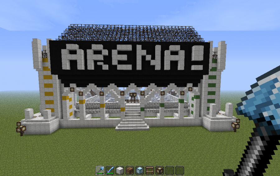 4 player Spleef Arena | Minecraft Arena #570