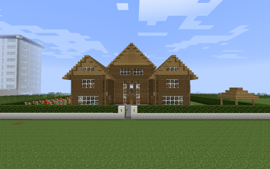 8 Bedroom Home | Minecraft House and Shop #6361