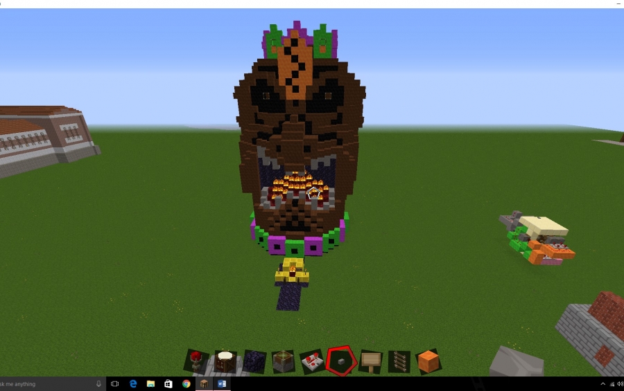 TIKI HEAD | Minecraft Miscellaneous Build #6832