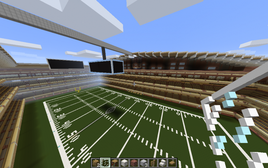 NFL Football Stadium (Final) | Minecraft Arena #6998