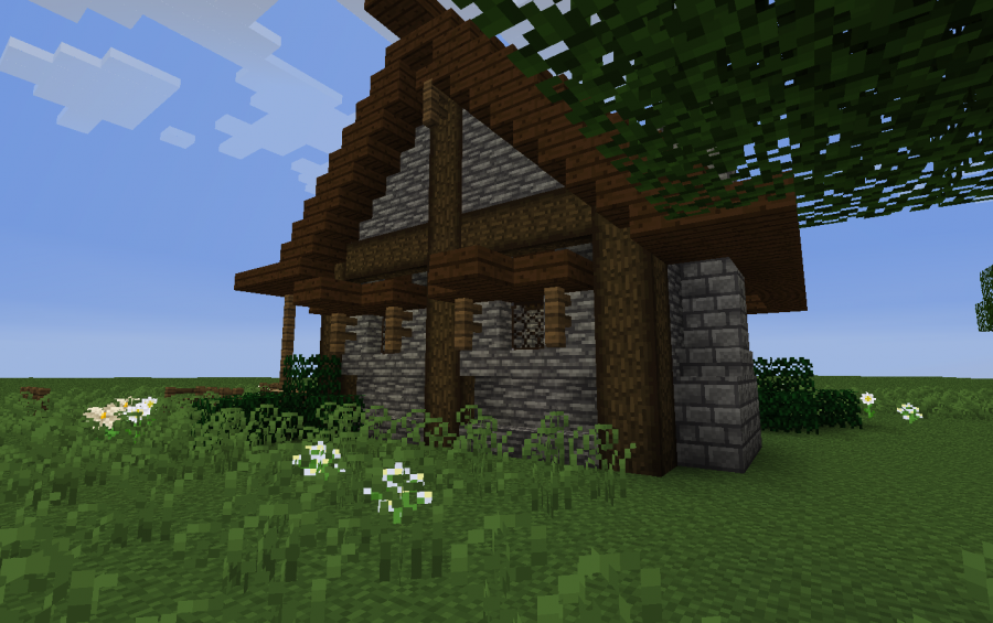Small Medieval Farm House, creation #7001