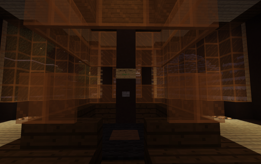 Orange Tower | Minecraft Tower #7310