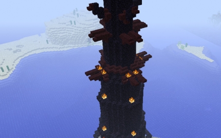 Eye of Sauron (Barad-Dur) | Minecraft Tower #7372