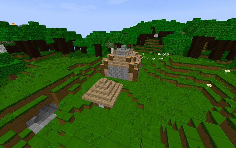 Great Small Mob xp Farm | Minecraft House and Shop #7401