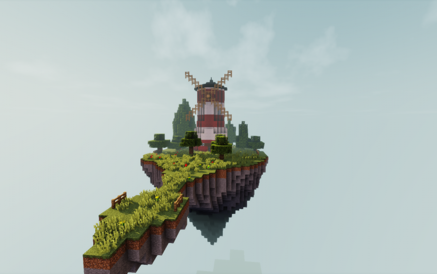 Gorillaz - Windmill | Minecraft Floating Island #7674