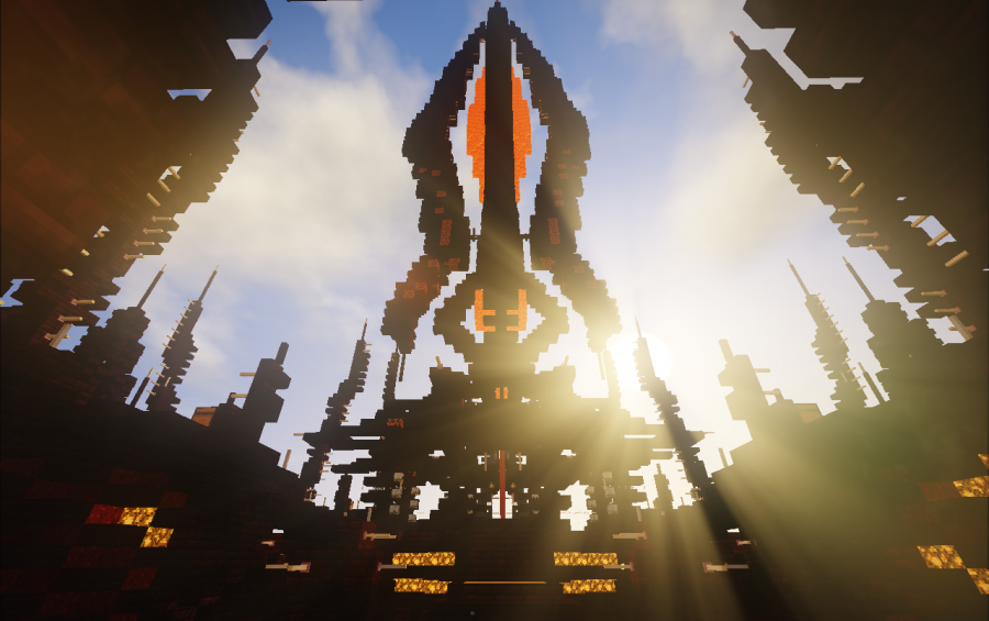 Exilus Spawn Final | Minecraft Floating Island #7812