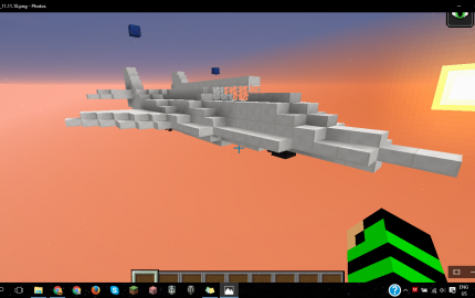 Simple Fighter Jet | Minecraft Flying Machine #7909