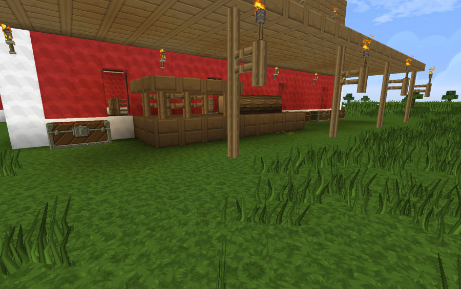 Big Red Barn | Minecraft Miscellaneous Build #7973