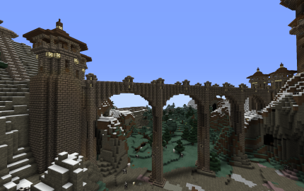Diagonal Bridge | Minecraft Miscellaneous Build #8167