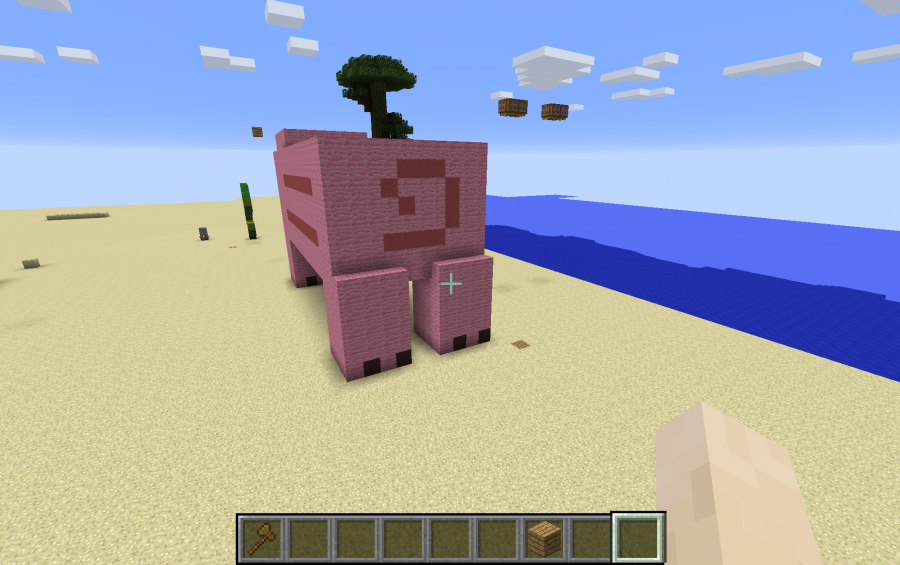 big pig | Minecraft Pixel Art #8172