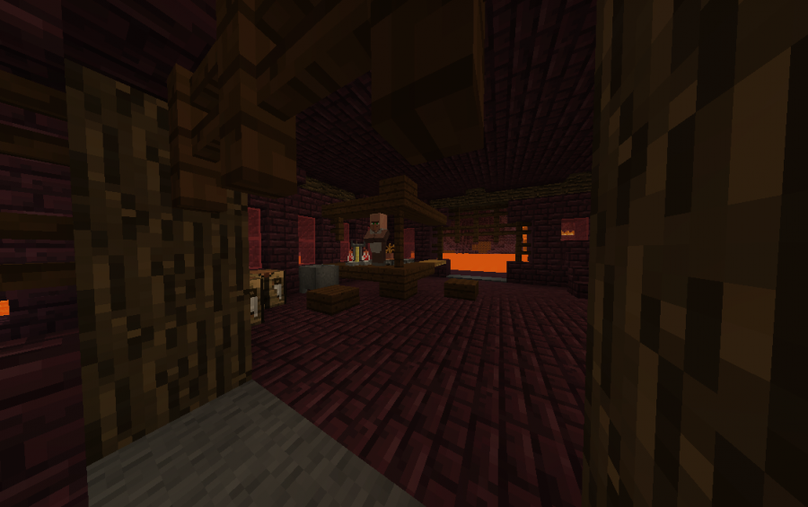 Nether House V1 | Minecraft House and Shop #8321