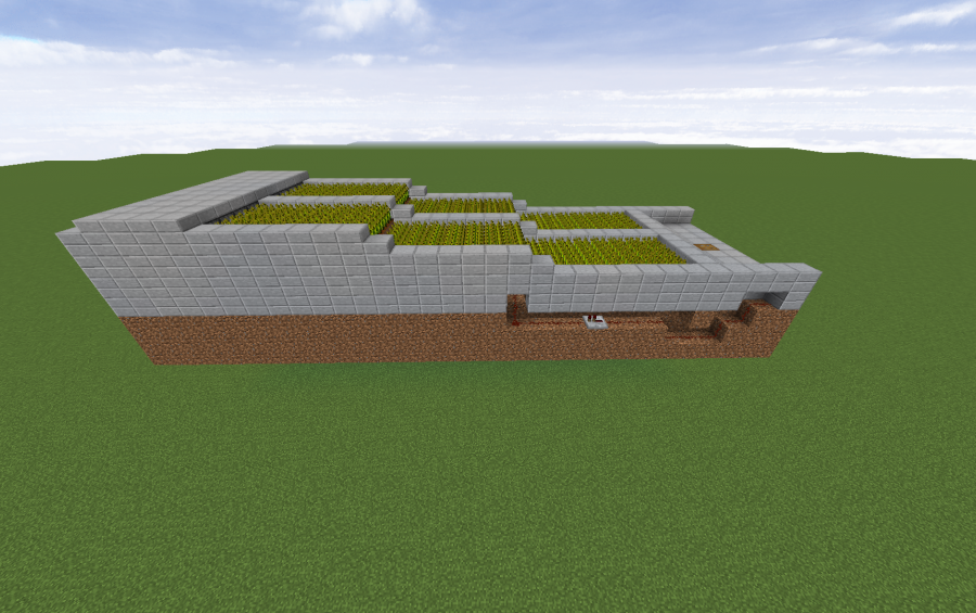 Semi-Automatic Wheat Farm, creation #8405