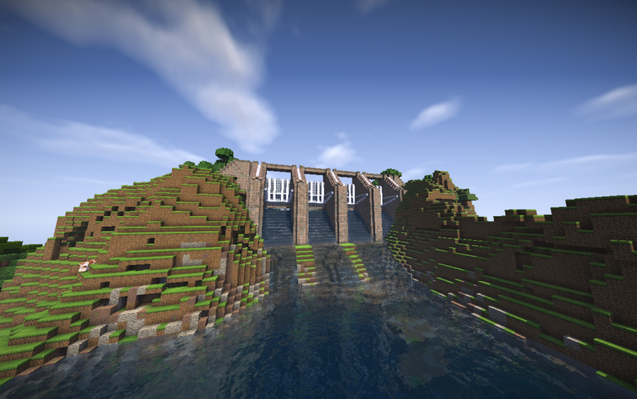 Water Dam | Minecraft Miscellaneous Build #8539