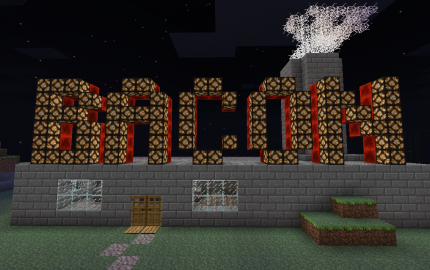 Working Bacon Factory | Minecraft House and Shop #909