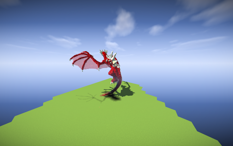 Red Dragon | Minecraft Castle #9345