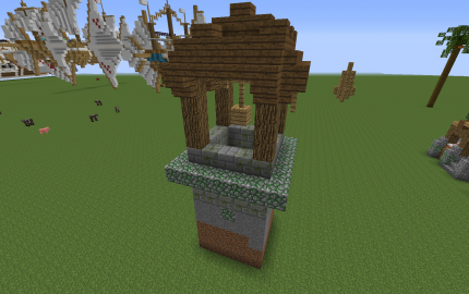 Rustic Well | Minecraft Miscellaneous Build #9386