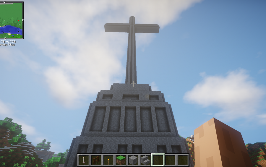 Great cross monument | Minecraft Tower #9456