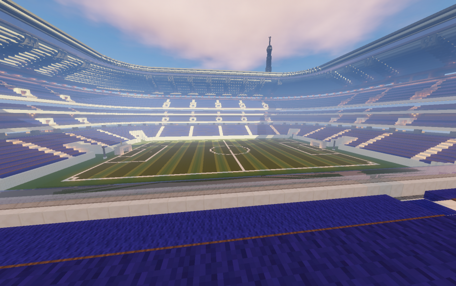 Full Sized Soccer Stadium | Minecraft Arena #9595