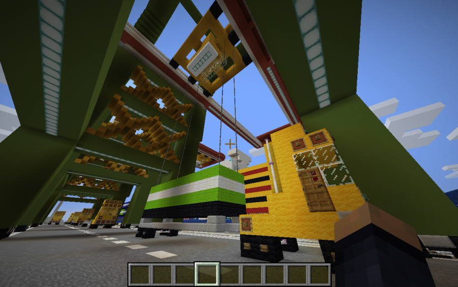 Cargo Ship Yard-Port | Minecraft Miscellaneous Build #9697
