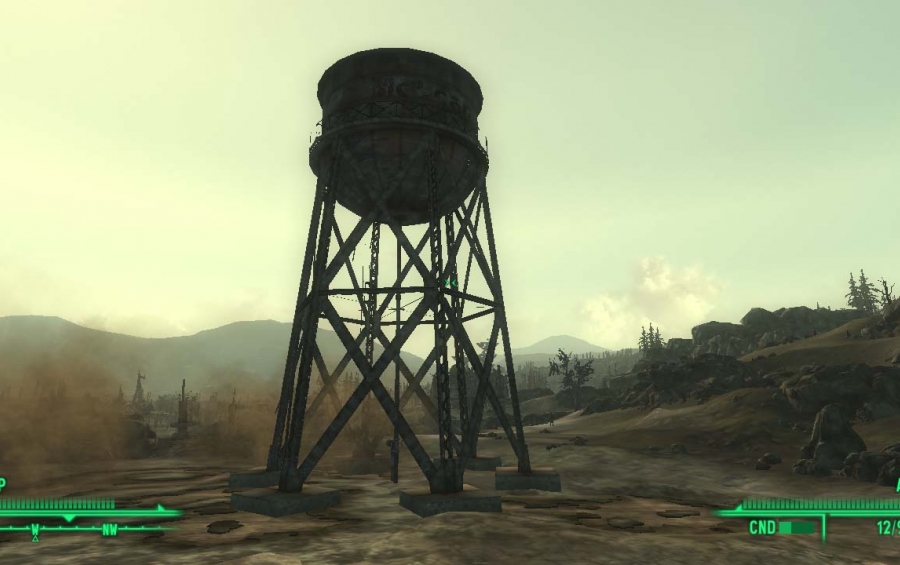 fallout 3 water tower- zth | Minecraft Tower #9905